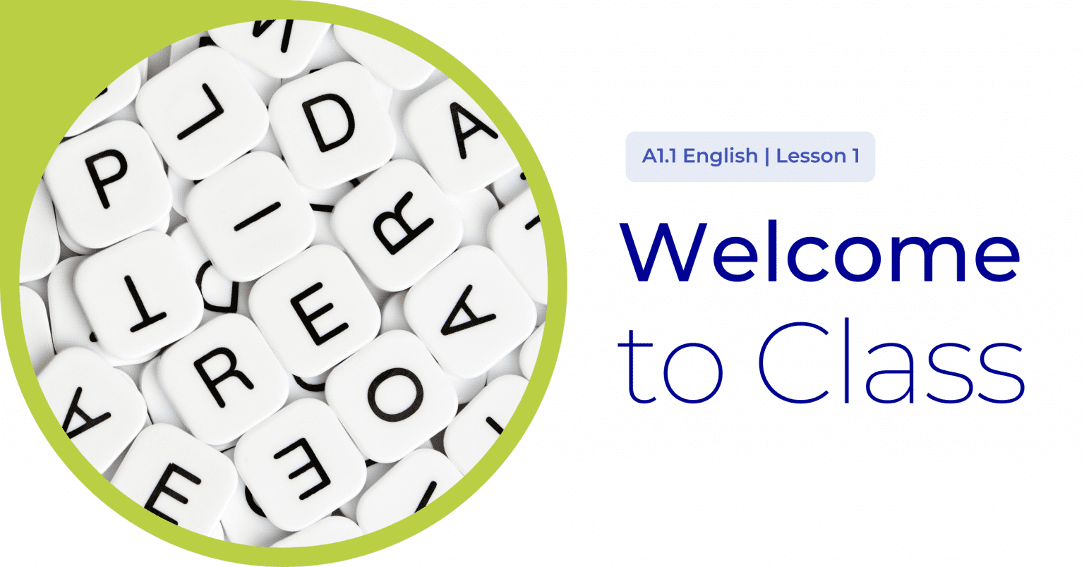 Lesson 1 - Welcome to class - Lingo Best English Academy