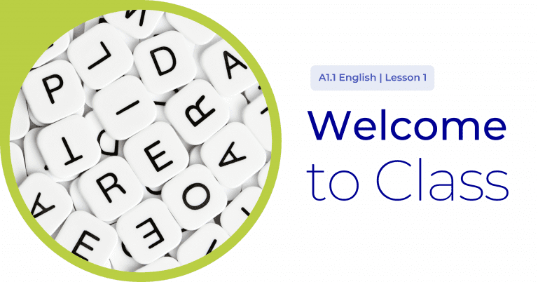 Lesson 1 - Welcome to class - Lingo Best English Academy