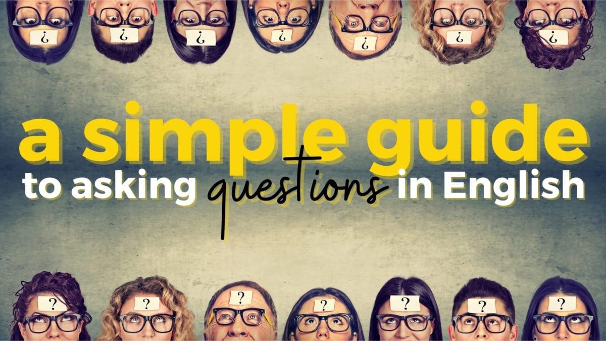 Asking Questions in English - PrepEng Online English School
