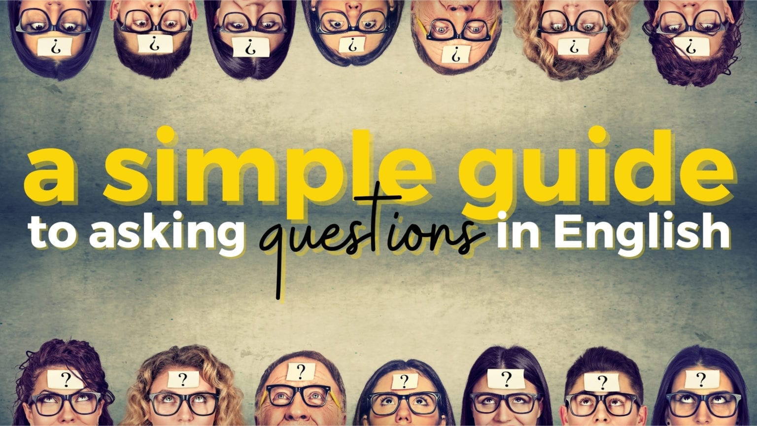 Asking Questions in English - PrepEng Online English School