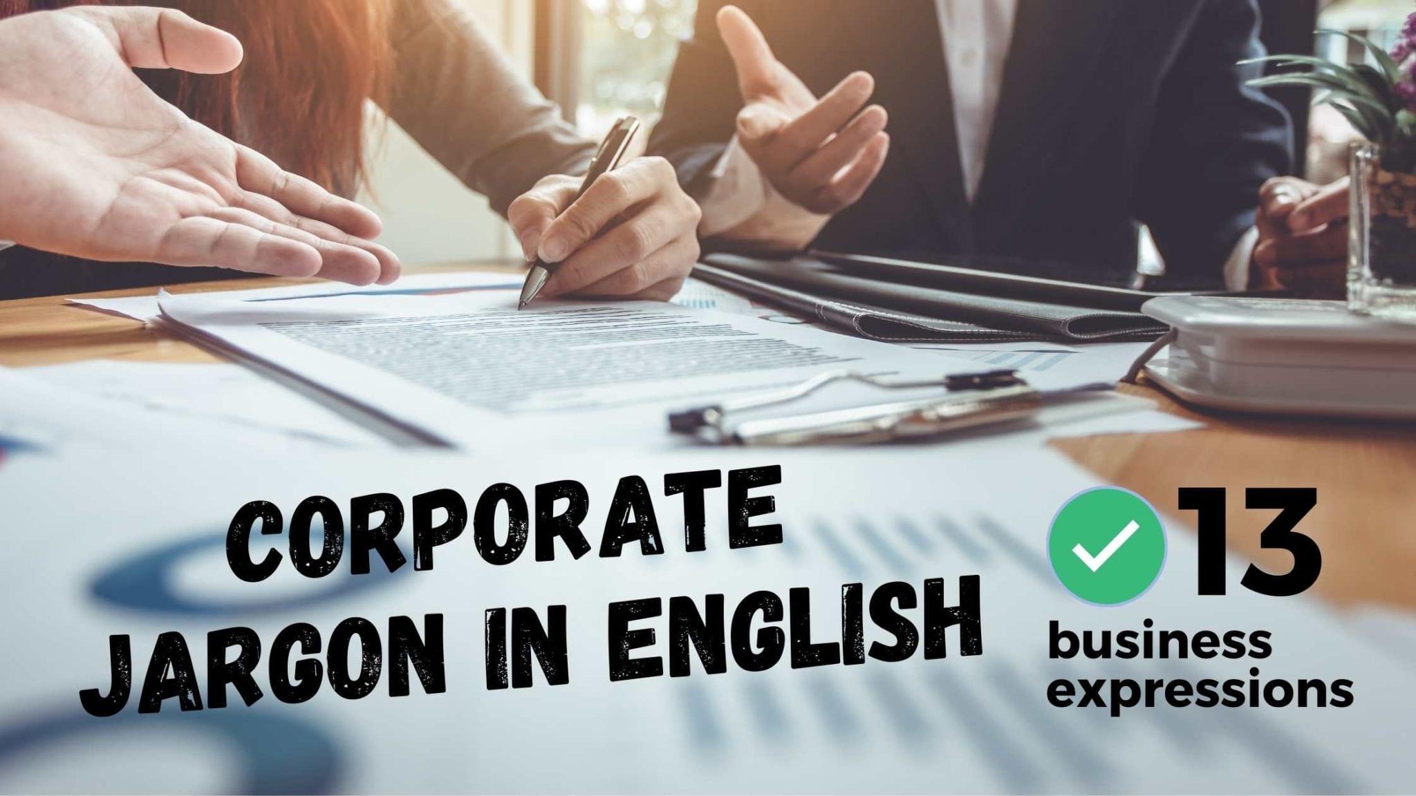 13 corporate jargon in English - PrepEng Online English School