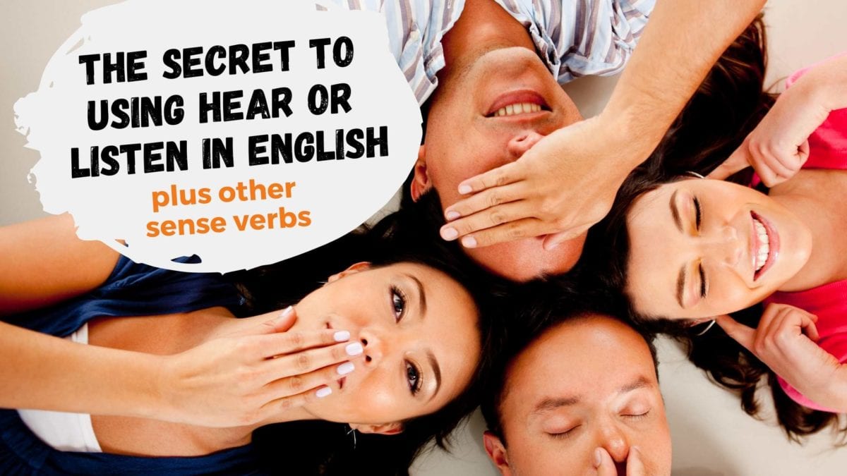 Sense Verbs in English - PrepEng Online English School